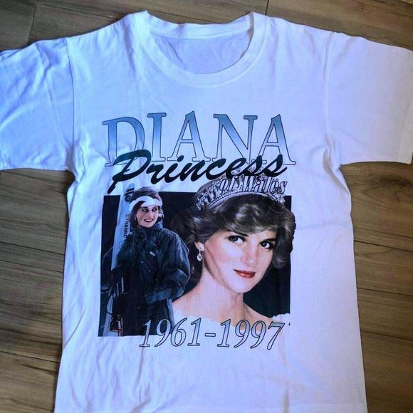Tops | Princess Diana Memorabilia 1961 1997 Shirt Retro Tee | Poshmark